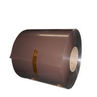 China Color Coated Aluminum Coil 0.08-3.00mm Thickness for Roofing and Wall Construction for sale