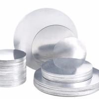 China Aluminum Disc Circle Round Plate 1050 1060 1100 3003 for Cookware Industry 500mm-2800mm for sale