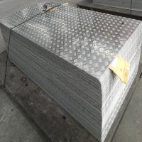 China Aluminum Checkered Plate 5052 6061 Diamond Pattern Anti-Slip Sheet 0.3-10mm Thick for sale