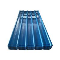China Color Coated Prepainted Aluminum Corrugated Roofing Sheet 0.13-1.0mm Thickness for sale