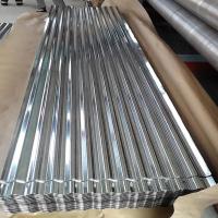 China Color Coated Aluminum Corrugated Roofing Sheet 0.13-1.0mm Thickness 600-1000mm Width for sale