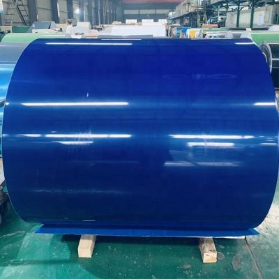 China Color Coated Aluminum Coil 0.08-3.00mm PE PVDF Prepainted Aluminum Sheet for Roofing for sale