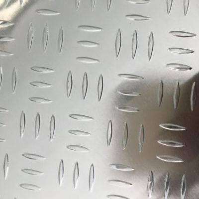 China Aluminum Checker Plate Sheet 1050 1060 1100 3003 3105 Embossed Diamond Plate 0.3-10mm Thickness for sale