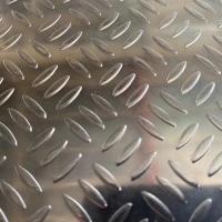 China 5052 H32 Aluminum Checkered Plate 0.3-10mm Thickness Anti-Slip Embossed Sheet for Truck Flooring for sale