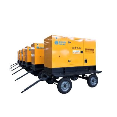 China Cummins QSZ13-G2 360KW 450KVA Trailer Diesel Generator Set with 14L Engine and 3100KG Weight for sale