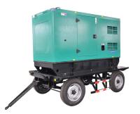 China Cummins KTA38-G2 600KW 750kva Mobile Trailer Diesel Generator Set with 400/230V 50HZ Output for sale