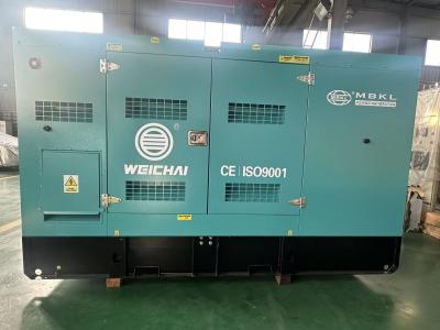 China Weichai Silent Diesel Generator Set 140KVA 112KW Heavy Duty Prime Standby Power for sale