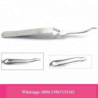 China Easy Access Metal Orthodontic Buccal Tube Tweezer For Bracket Holders for sale