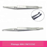 China Easy Access Metal Orthodontic Buccal Tube Tweezer For Bracket Holders for sale
