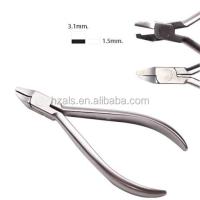 China Medical Stainless Steel Clear Aligner Plier Dental Ortho Vertical Notch Thermal Forming Plier with CE MFDS Certification for sale