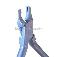 China Medical Stainless Steel Clear Aligner Plier Dental Ortho Vertical Notch Thermal Forming Plier with CE MFDS Certification for sale