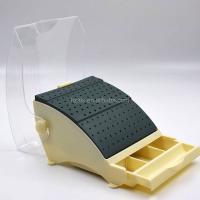 China TOP Dental Dental Bur Block Holder Station with Pull Out Drawer Holds142 burs/ Dental Lab products for sale