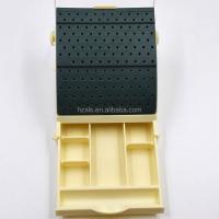 China TOP Dental Dental Bur Block Holder Station with Pull Out Drawer Holds142 burs/ Dental Lab products for sale