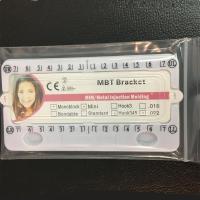 China Edgewise Bondable Mesh Orthodontic Bracket Hot Low Profile Dental Ortho for sale