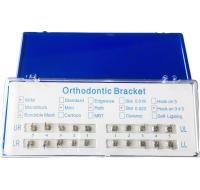 China Edgewise Bondable Mesh Orthodontic Bracket Hot Low Profile Dental Ortho for sale
