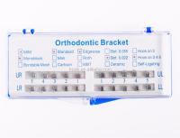 China Precise and Comfortable Low Profile Dental MBT Mini Bracket Orthodontics with CE Certification for sale