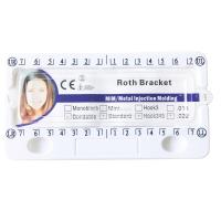 China Precise and Comfortable Low Profile Dental MBT Mini Bracket Orthodontics with CE Certification for sale