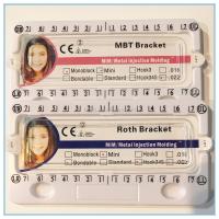 China 24 Years Class II Metal Dental Orthodontic Molar Roth Brackets with Hooks Instrument Classification for sale