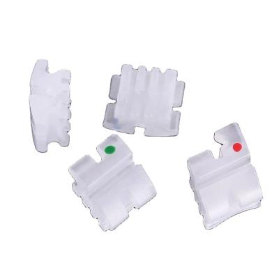 China Class II Instrument Classification Dentistry Affordable Clear Bracket Ceramic for Orthodontics and Sale for sale