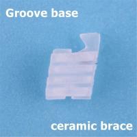 China Class II Instrument Classification Dentistry Affordable Clear Bracket Ceramic for Orthodontics and Sale for sale