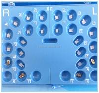China Dental Area Ortho Clear Bracket Brace with MFDS Standard and Durable Sapphire Materials for sale