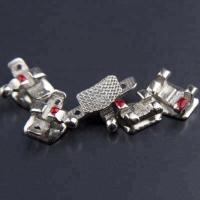 China 2023 Dental Orthodontic Alexander Bracket Brace 0.022/0.018 slot made from advanced metal for improved aesthetics for sale
