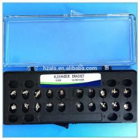 China 2023 Dental Orthodontic Alexander Bracket Brace 0.022/0.018 slot made from advanced metal for improved aesthetics for sale