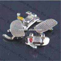 China Stainless Steel Hot Dental Ortodoncia Orthodontic Molar Bracket Slot 0.022 Roth Bracket with 80 Gauge Mesh Base Shelf Life 2 Years for sale