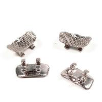China Custom 0.022 0.018 Slot Dental Ortho Molar Bracket Braces For Teeth Straightening for sale