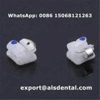 China CB Certified ALS Dental Ortho Orthodontic Self-ligating Ceramic Bracket Mini Roth .022 Hook on 345 with CE ISO Certificate for sale