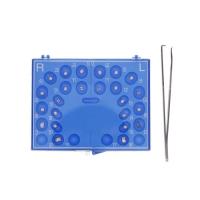 China Standard and Mini Dental Orthodontics Ortho MIM Passive Series Metal Self Ligating Braces MBT Bondable Mesh Base 022 for sale