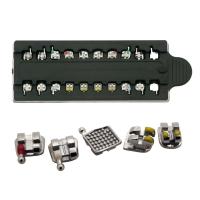 China Orthoclassic Ceramic Roth Self Alignment Braces Brackets 0.022 0.018 Mini Hook 345 for sale
