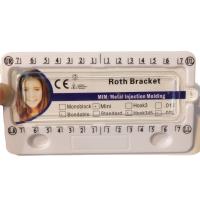 China Mini Roth 022 345 Orthodontic Bracket Dental Accessories Self Ligating for sale