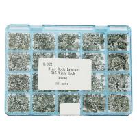 China Orthodontic Passive Self Ligating Brackets Crystal Sapphire Braces 345 Hook for sale