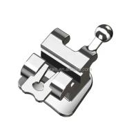 China ALS Dental Orthodontic Metal Passive Bracket Lingual Self Ligating With Buccal Tube for sale