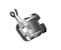 China ALS Dental Orthodontic Metal Passive Bracket Lingual Self Ligating With Buccal Tube for sale