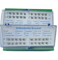 China Bondable Mini Roth Orthodontic Bracket 0.018 Double Slot With Hook345 for sale