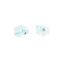 China ROTH Dental Ortho Teeth Correction Braces Clear Crystal Sapphire Brackets For Orthodontic Treatment for sale