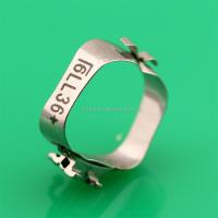 China Dental Orthodontic Molar Band Separator With Buccal Tube MFDS Safety Standard for sale