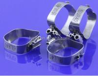China Slot 0.022 0.018 Teeth Molar Band Ortho Preweld With Buccal Tubes And Lingual Cleat for sale