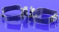 China Slot 0.022 0.018 Teeth Molar Band Ortho Preweld With Buccal Tubes And Lingual Cleat for sale