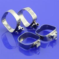 China Welded U2L1 Ortho Pre Molar Band Braces With Buccal Tubes And Lingual Cleat Sheath for sale
