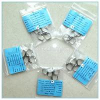 China ALS Dental Orthodontic Molar Tubes Rings Supplies With Cleats Slot 0.018 0.022 Class II for sale