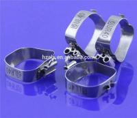 China ALS Dental Orthodontic Molar Tubes Rings Supplies With Cleats Slot 0.018 0.022 Class II for sale