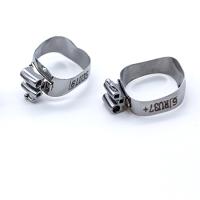 China Plain Dental Orthodontic Molar Band With U1L1 Triple Tube M Series for sale