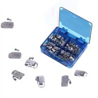 China 1st 2nd Bondable Single Molar Orthodontic Buccal Tube Metal Non Convertible for sale