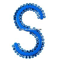 China 2024 ALS Dental Orthodontic Elastic Plastic Separation Tie with CE and Super Elastic for sale