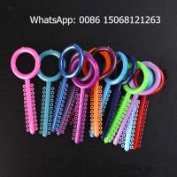 China 2024 ALS Dental Orthodontic Elastic Plastic Separation Tie with CE and Super Elastic for sale