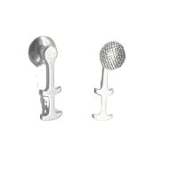 China CE Certified Metal Orthodontic Lingual Button Mesh Base and Monoblock with Metal Material Made for sale