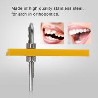 China Stainless Steel Dental Instruments Normal Type and Kickstand Type Orthodontic Mini Expander Screw Retraction Hyrax Screws for sale